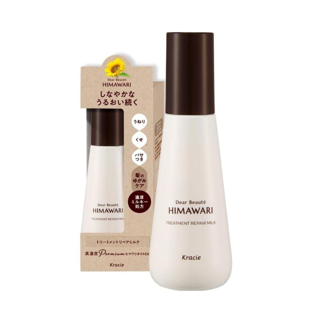 Kracie Dear Beaute Himawari Hair Treatment Repair Milk 120ml – Japanese Taste