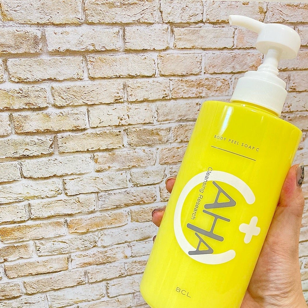 AHA Cleansing Research Body Peel Soap Exfoliating Body Wash 480ml – Japanese Taste