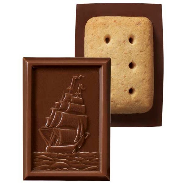 Bourbon Alfort Mini Chocolate Whole Grain Biscuits 12 Pieces