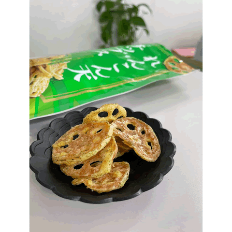 Daiko Nori Renkon Chips Salted Nori Seaweed Lotus Root Snack (Pack of ...