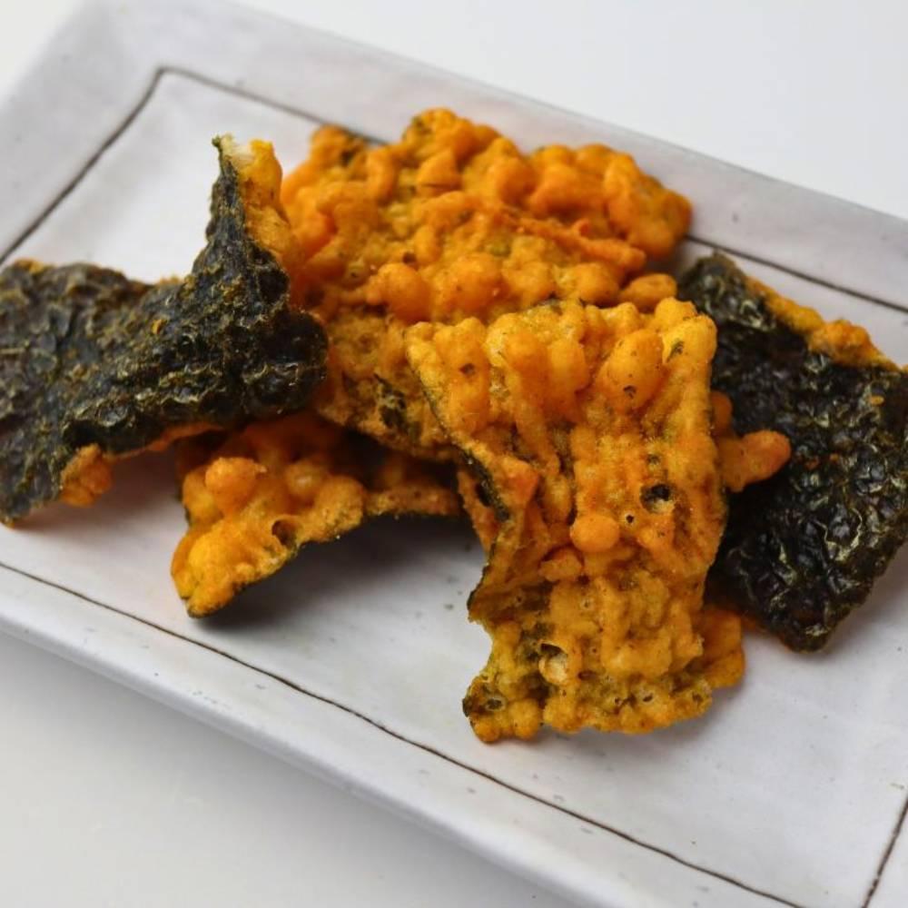 Daiko Noriten Biriri Kun Extra Spicy Togarashi Tempura Seaweed Chips 60g