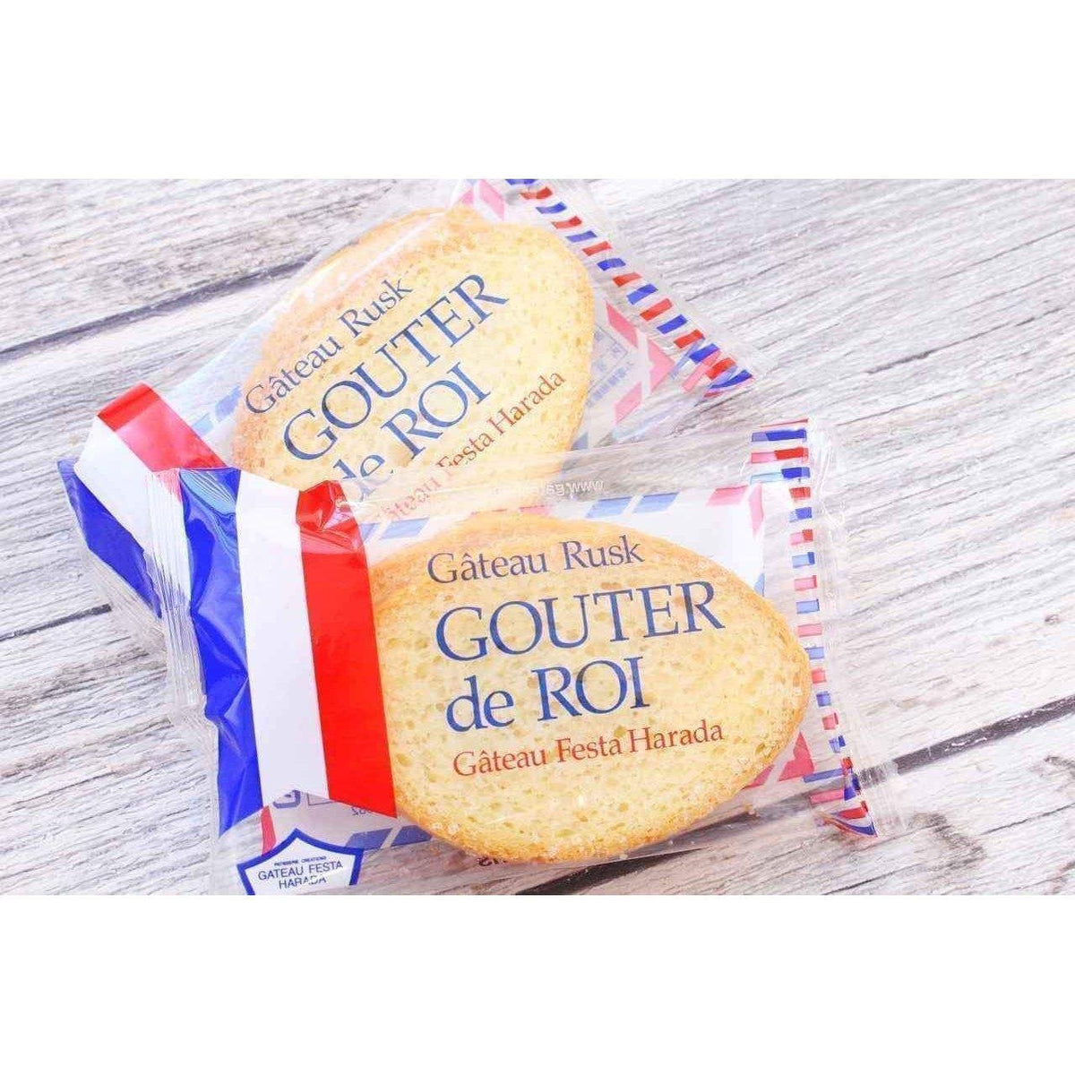 Gateau Festa Harada Gouter de Roi Sugar Rusk Can R3 36 pcs.