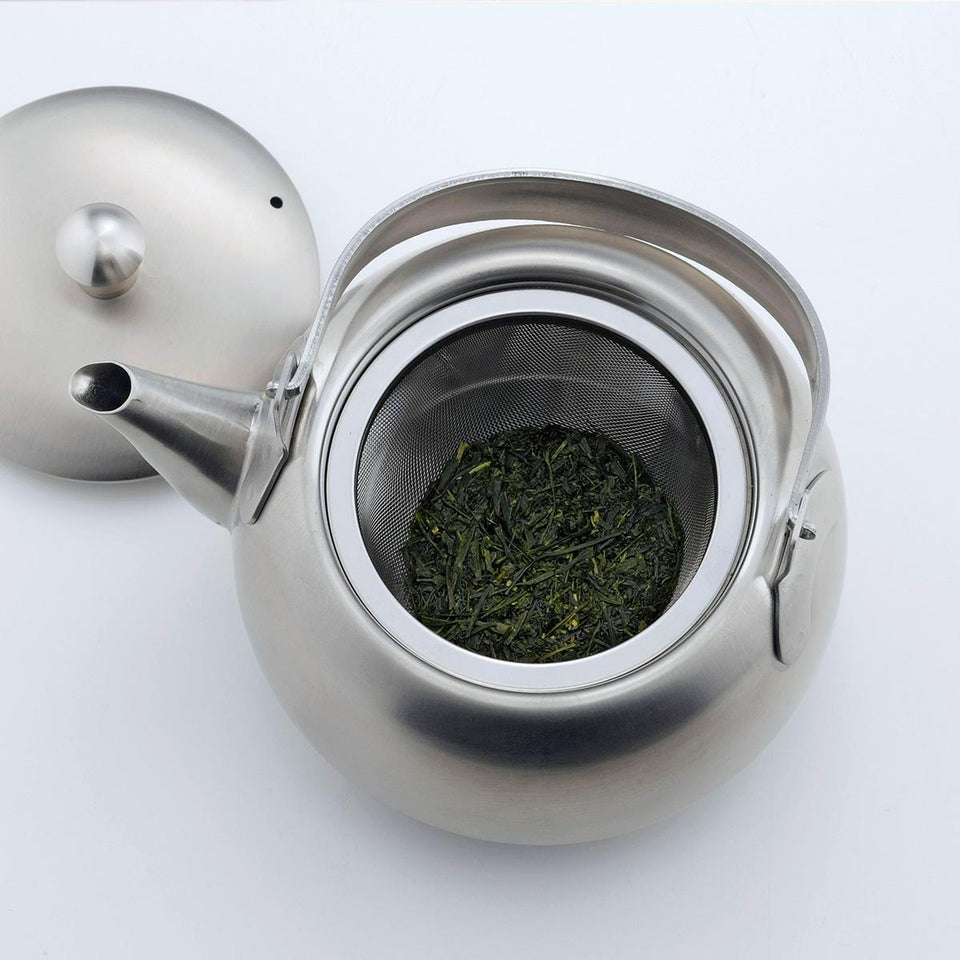 Kogu Metal Teapot Modern Stainless Steel Teapot With Strainer 500ml ...