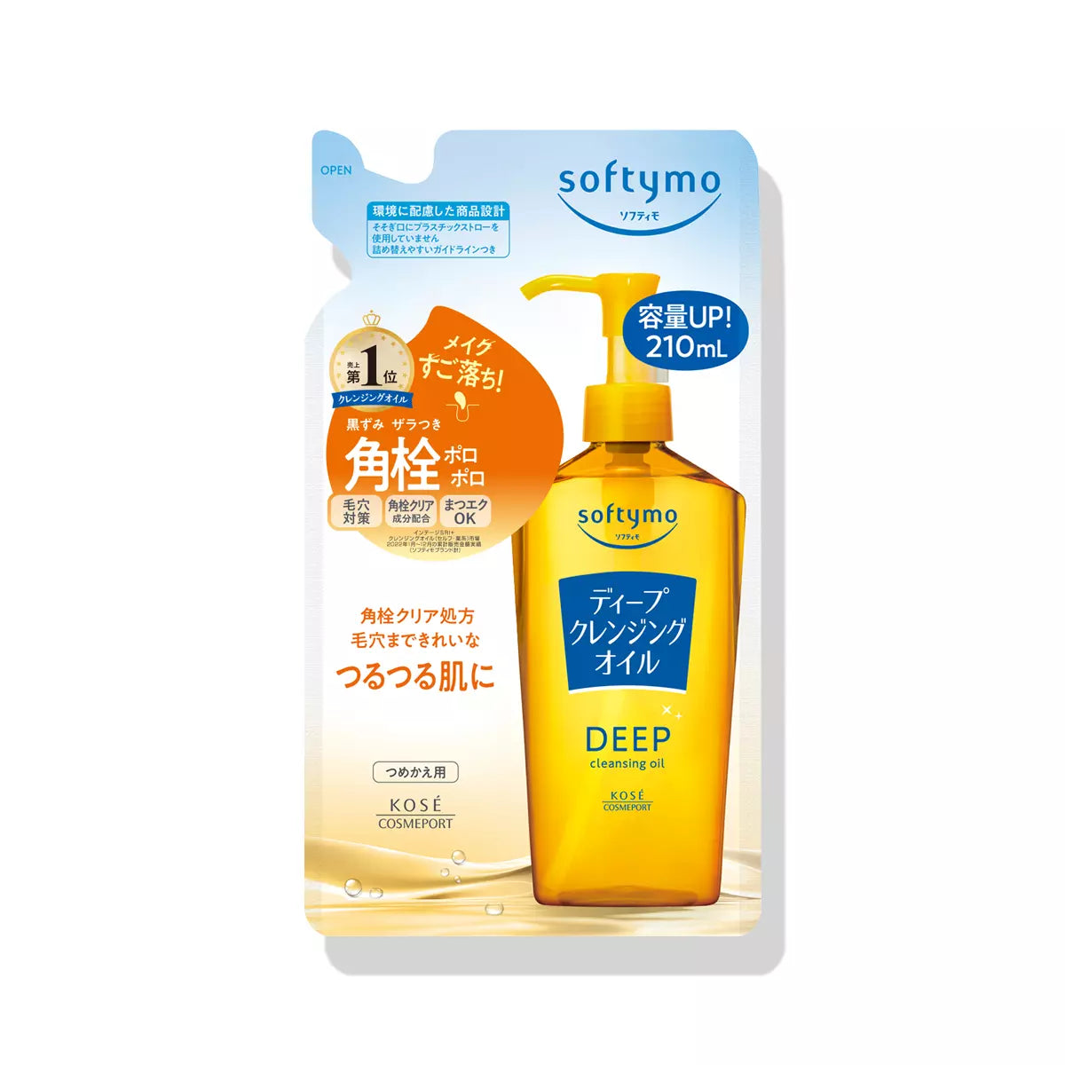 Softymo Deep Cleansing Oil Refill 210ml