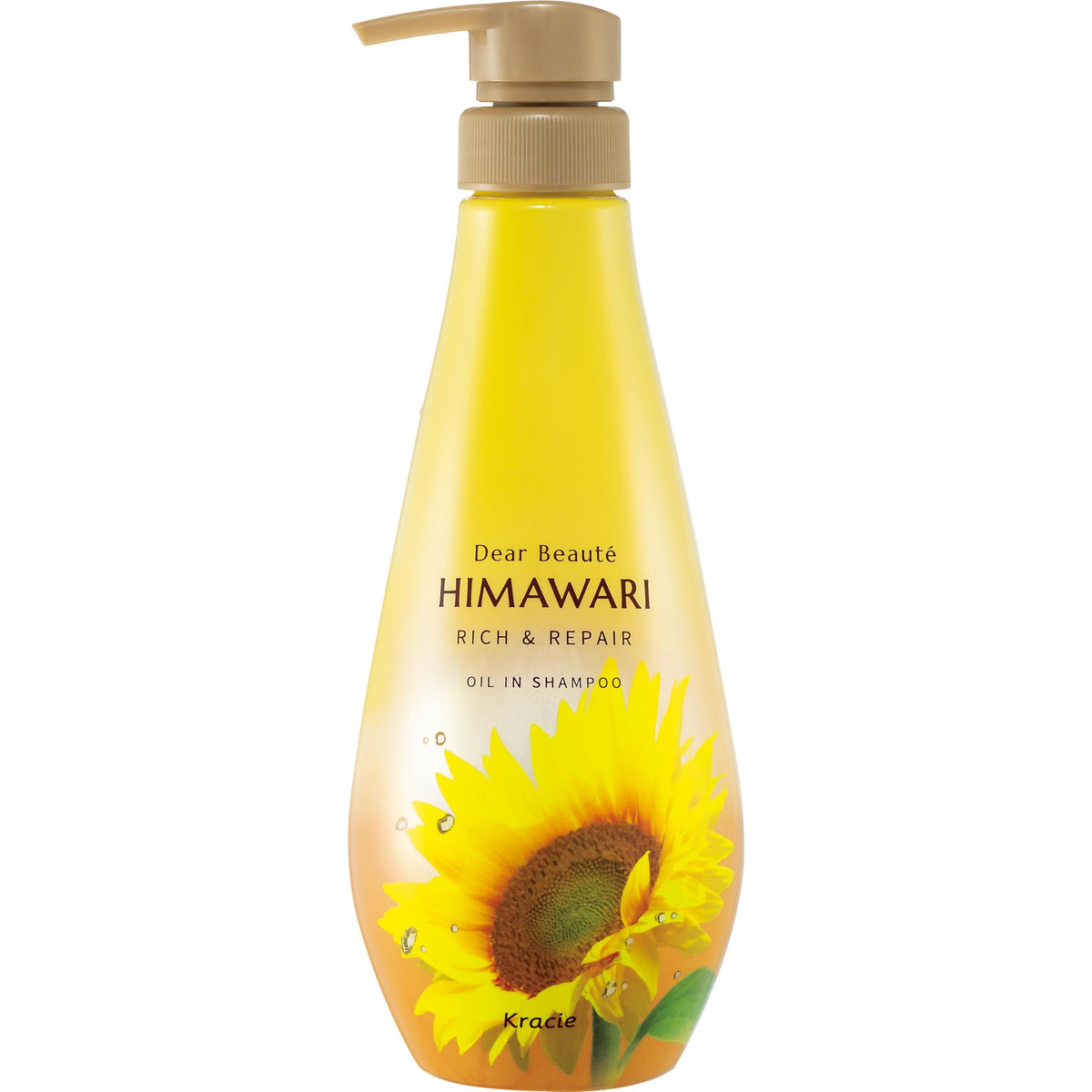Kracie Himawari Dear Beauté Oil In Shampoo Rich & Repair 500ml – Japanese Taste