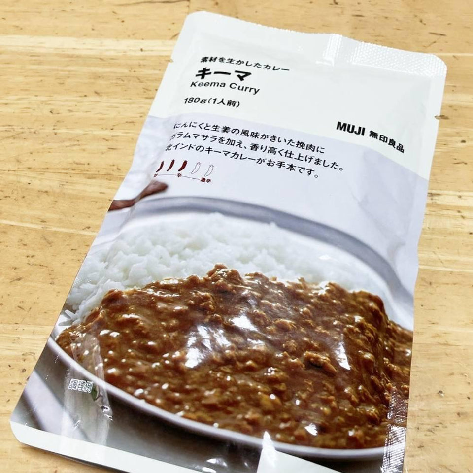 Muji Chicken Keema Curry Ready-To-Eat Instant Curry Pouch 180g