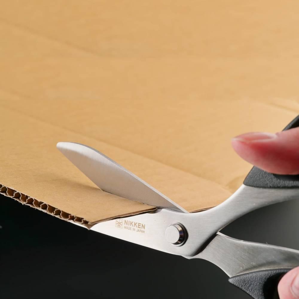Nikken Heavy Duty Cardboard Cutting Scissors Multi Purpose Shears 200m