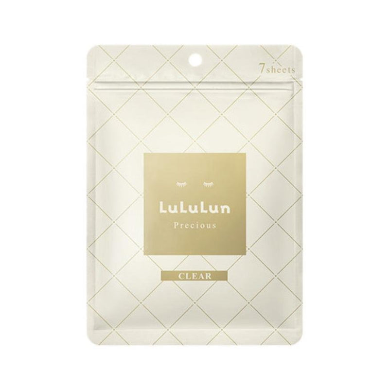 Lululun Precious Clear Facial Sheet Mask 7 Sheets – Japanese Taste