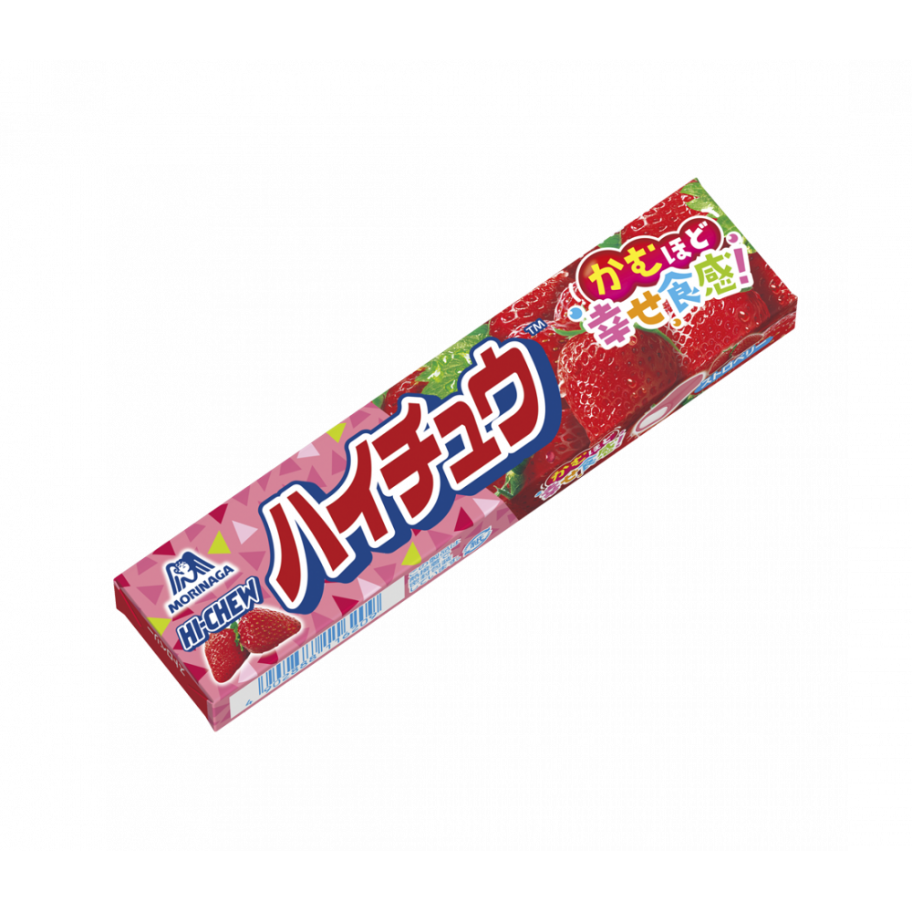 Morinaga Hi-Chew Soft Candy Strawberry Flavor 12 Pieces (Pack of 6 ...