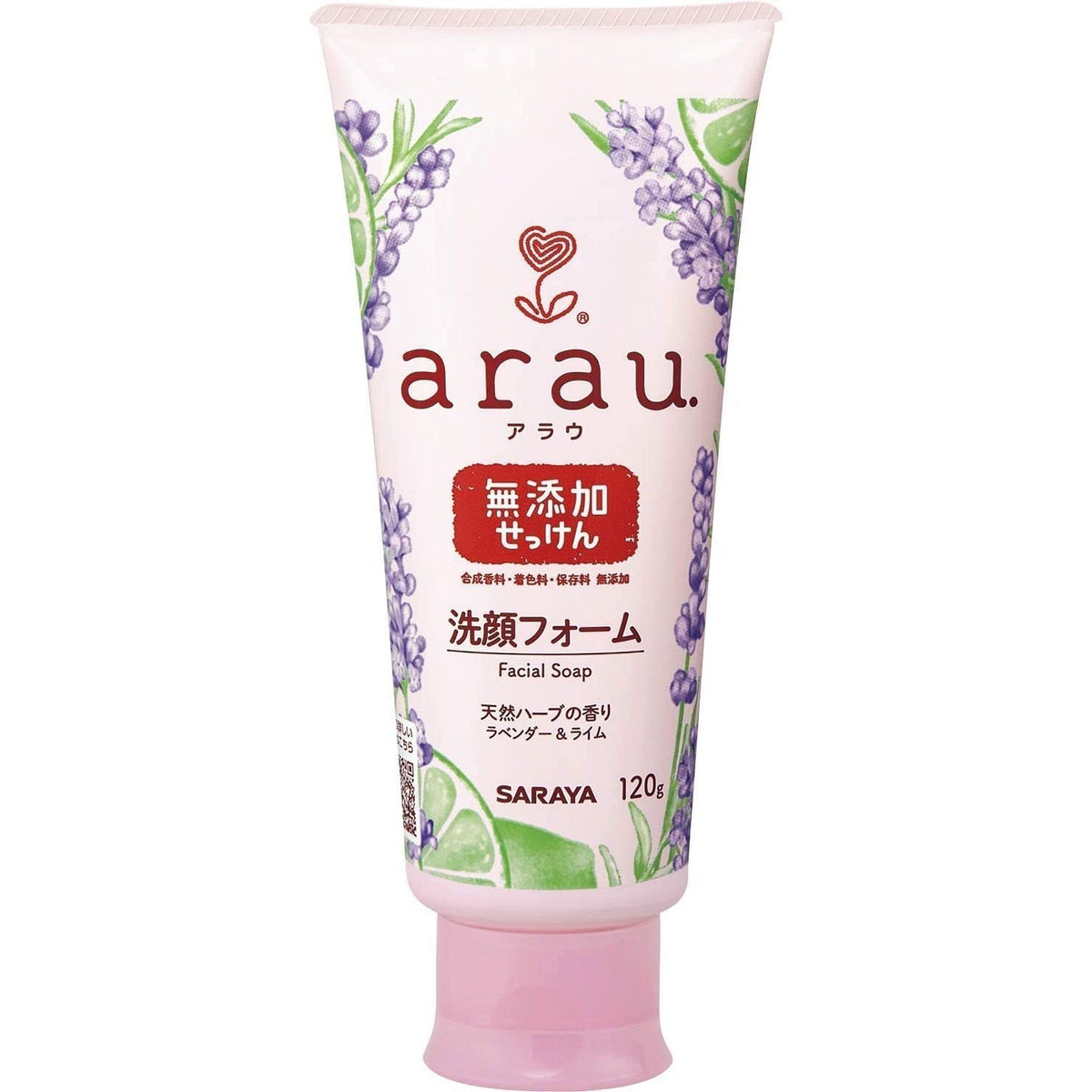 Saraya Arau Chemical Free Face Wash for Sensitive Skin 120g – Japanese ...