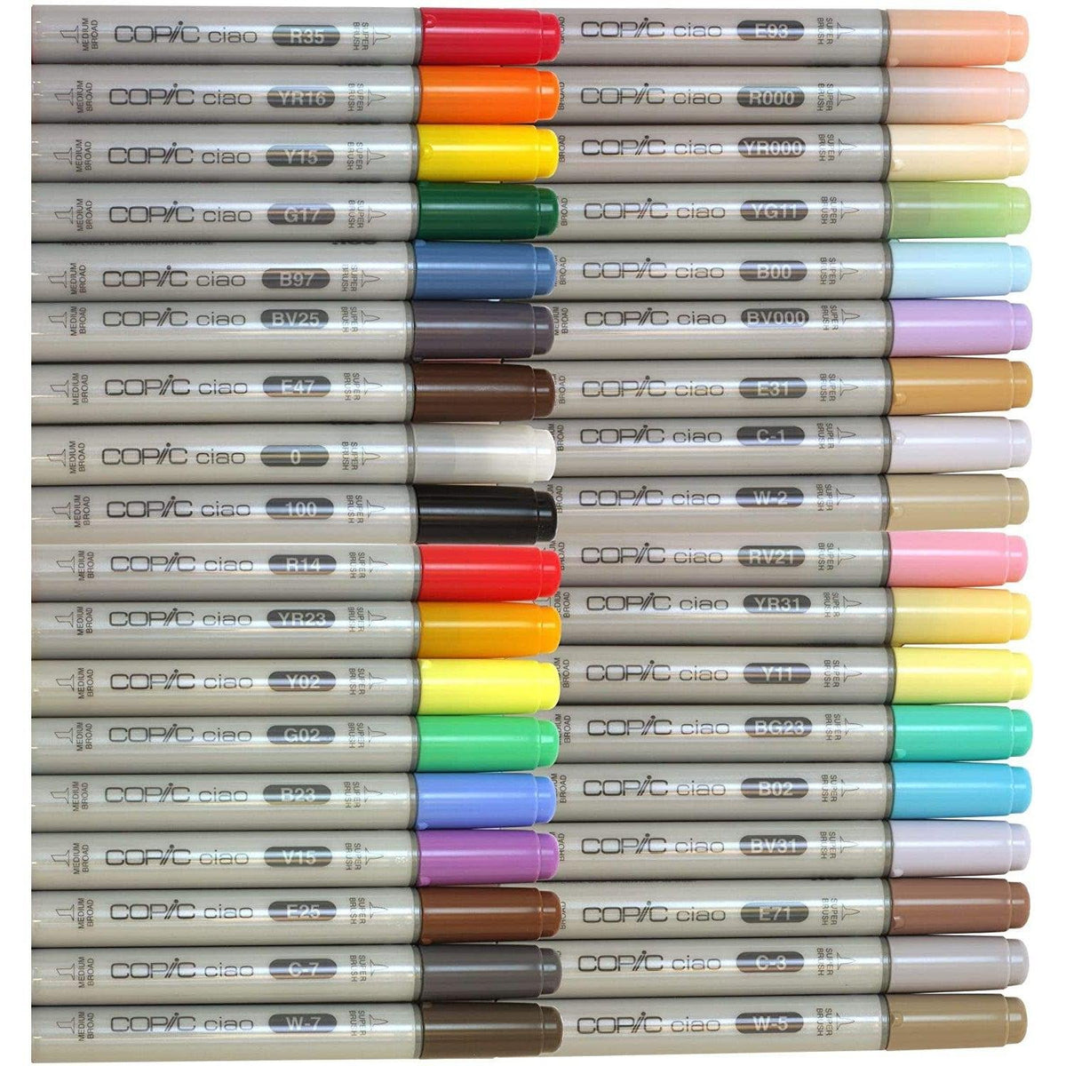 Copic Ciao Multicolor Marker Set Art Illustration Marker Pens 36 Color