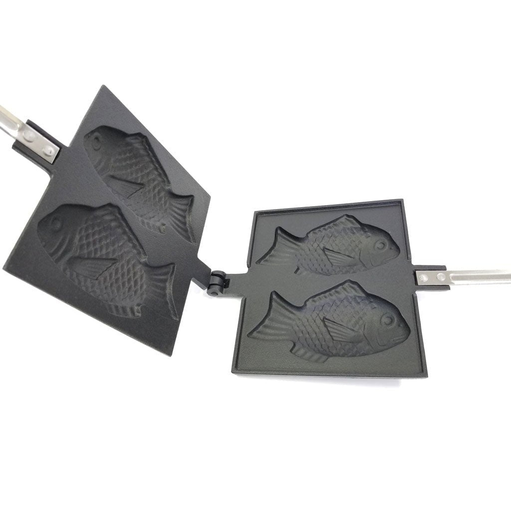 Iwachu Nambu Japanese Cast Iron Taiyaki Maker 24030 – Japanese Taste