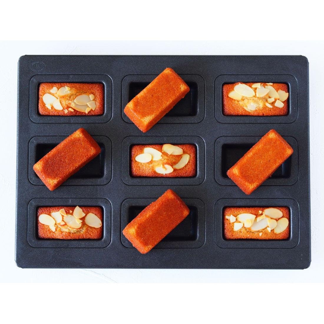 Matsunaga Financier Cake Mold (Nonstick Teflon-Coated Financier Pan) 9