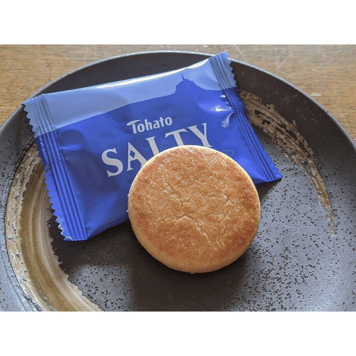 Tohato Salty Cookies Salted Butter Biscuits 8 Pieces (Box of 12)