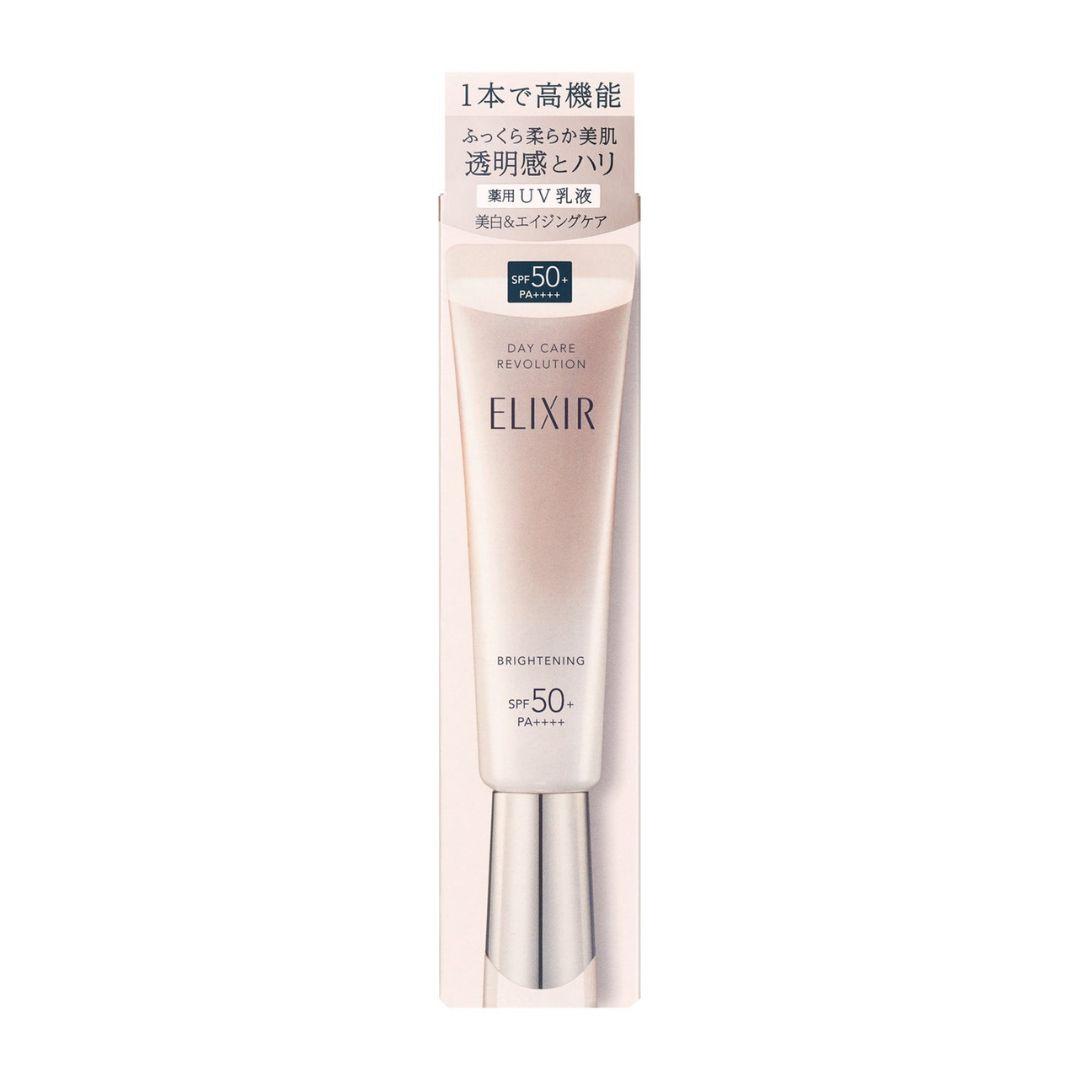 Shiseido Elixir Day Care Revolution Brightening UV Emulsion SPF50+ 35m